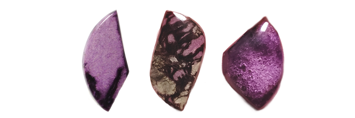 Royal Stichtite Cabochons from South Africa Properties, Metaphysical ...