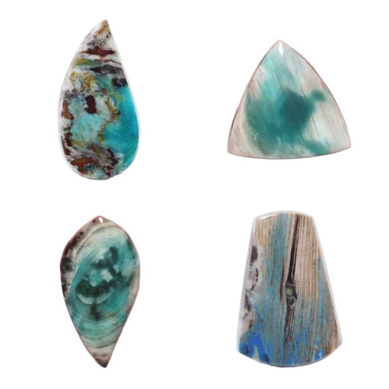 Colla Wood - Turkey – Unconventional Lapidarist - American-cut cabochons