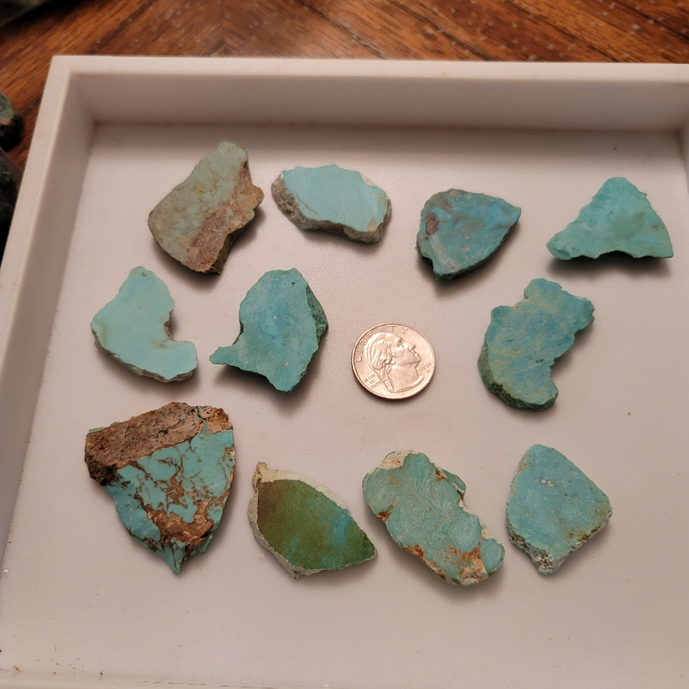 Sonoran Turquoise Slabs – Unconventional Lapidarist - American-cut ...