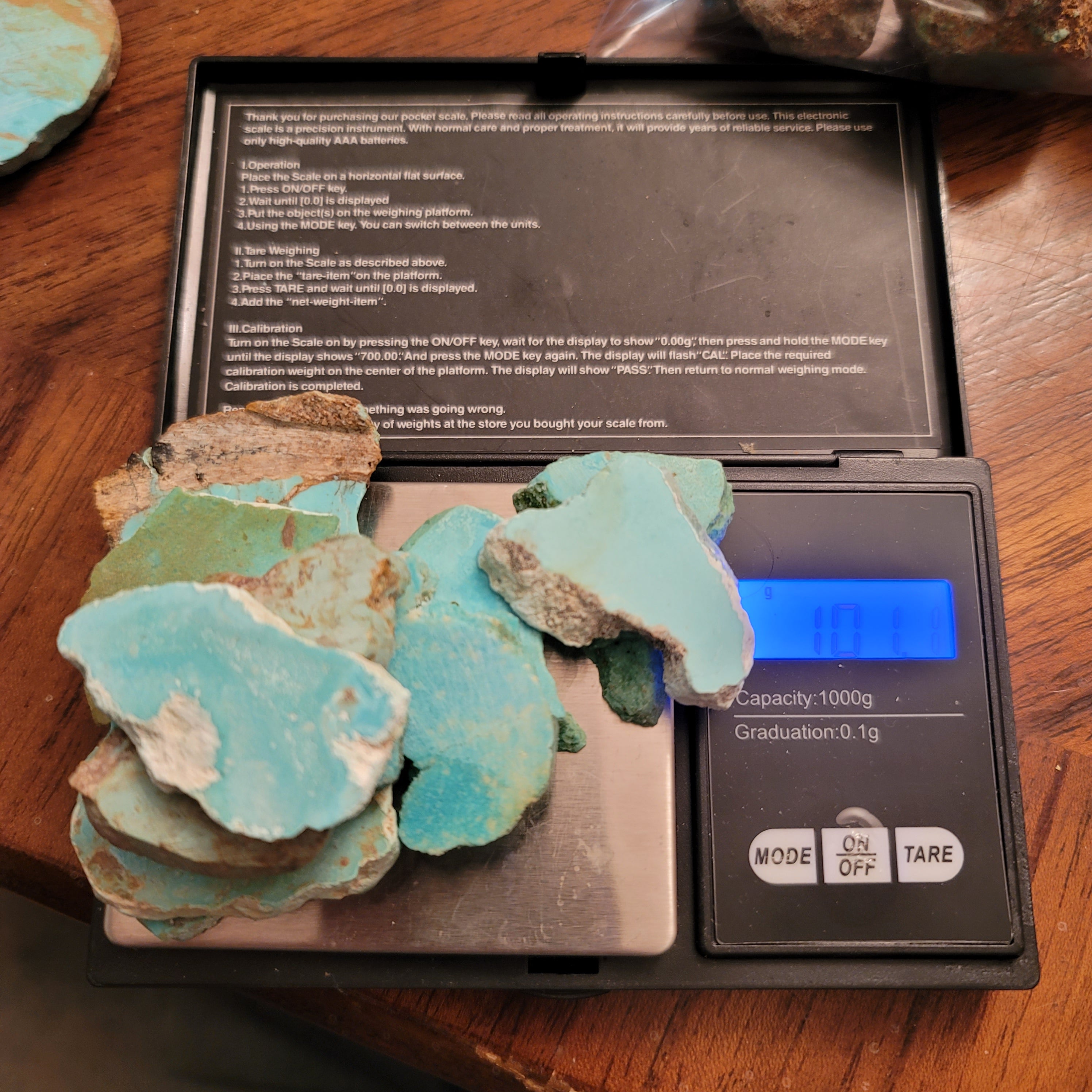 Sonoran Turquoise Slabs – Unconventional Lapidarist - American-cut ...